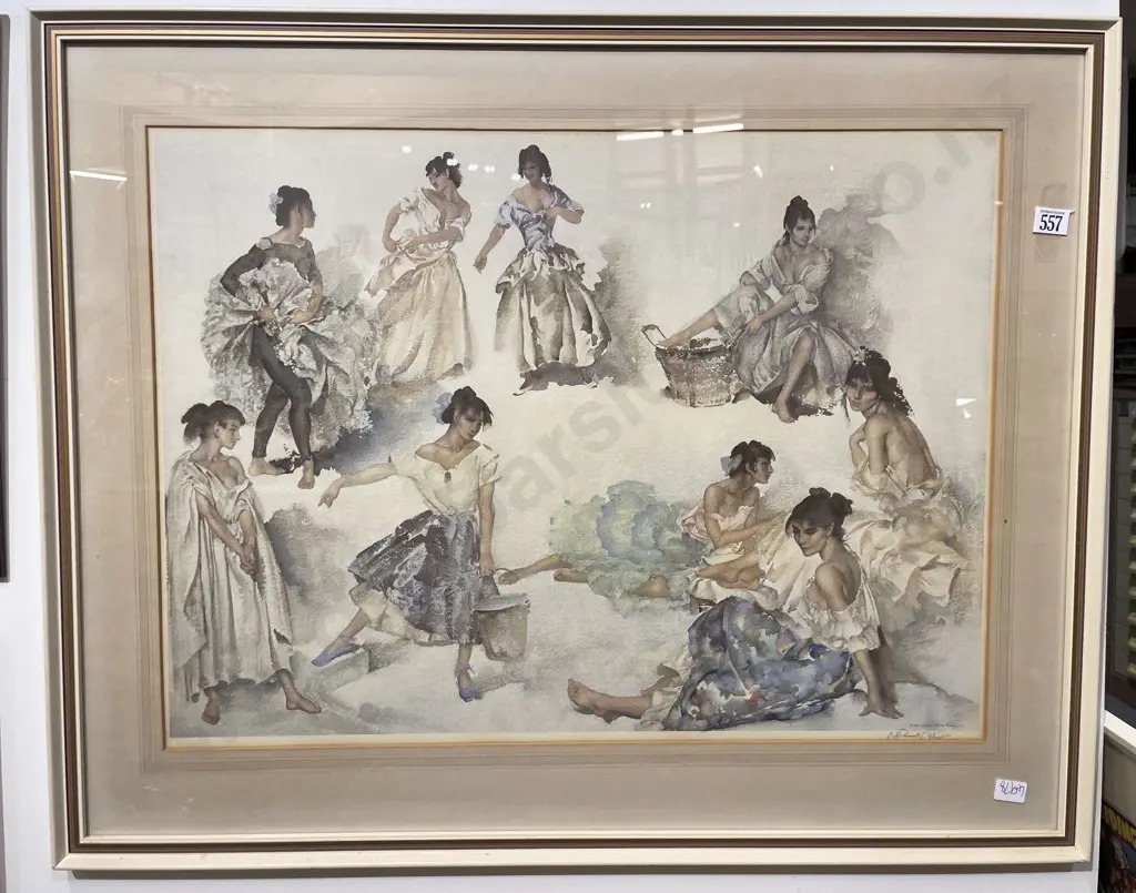 William Russell Flint | Female Study | MutualArt