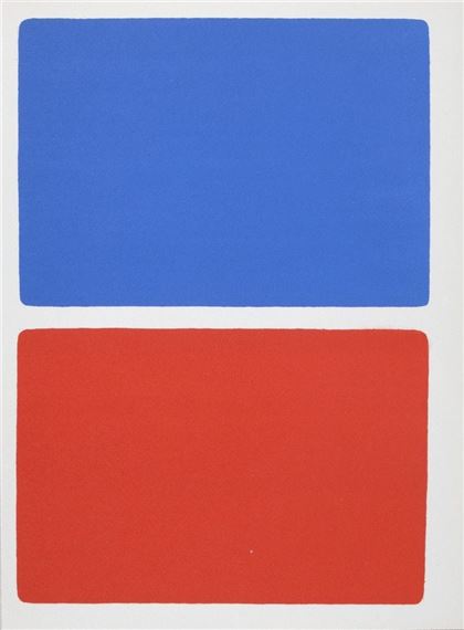 Ellsworth Kelly | Red Curve (for Joel) (1993) | MutualArt