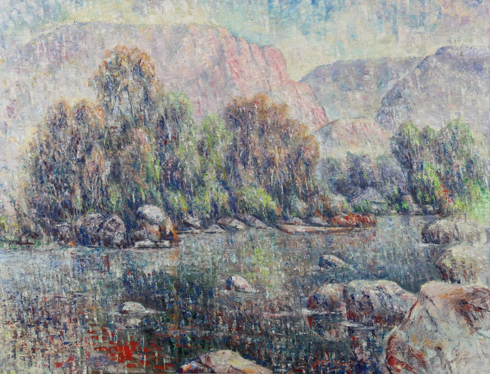 John August Dominique | Kern River California (1968) | MutualArt