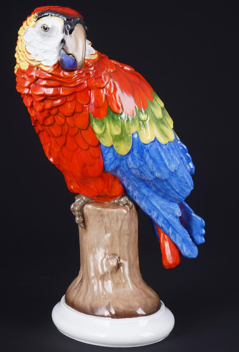 Dorothea Kirchner-Moldenhauer | Rosenthal Art Nouveau macaw parrot ...