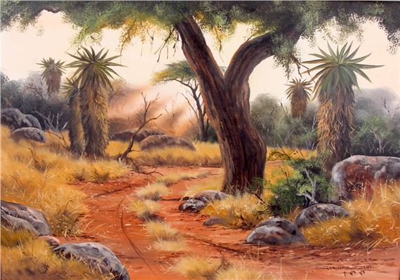 Gerhard Smit | BUSHVELD LANDSCAPE | MutualArt