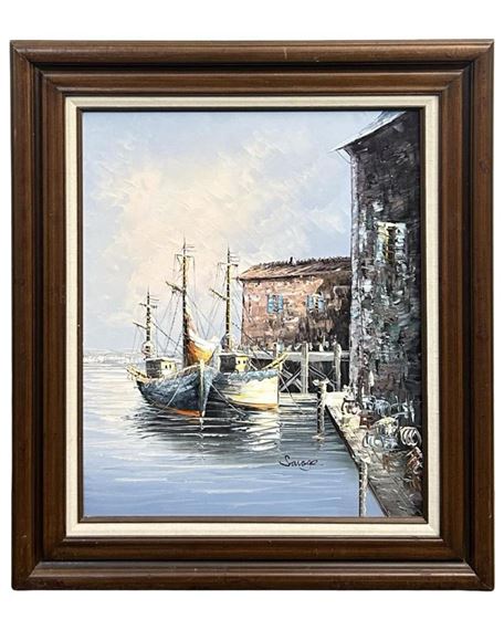 Harry Savage | Ocean Dock | MutualArt