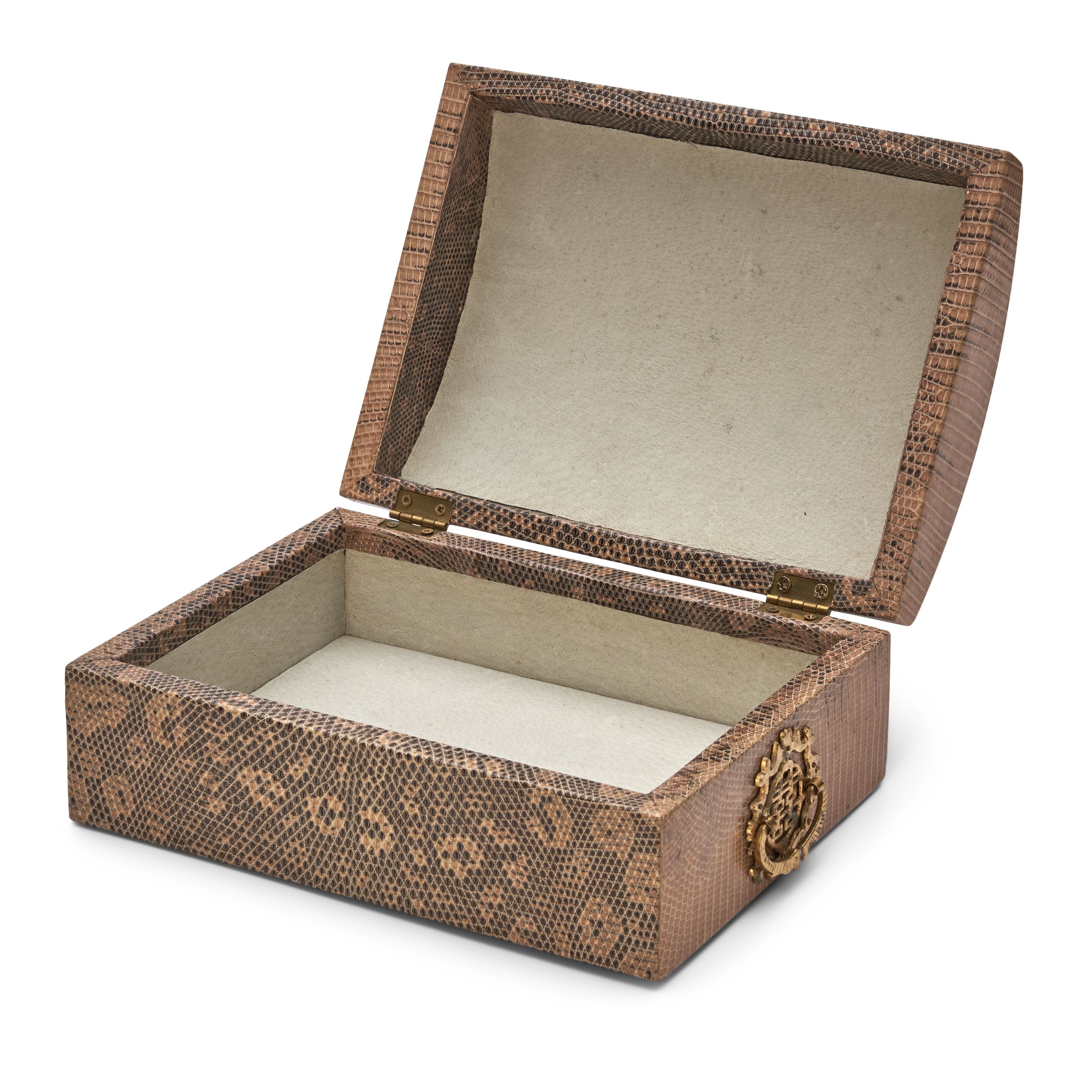 Karl Springer | KARL SPRINGER-STYLE Box with Hinged Cover (1970s ...