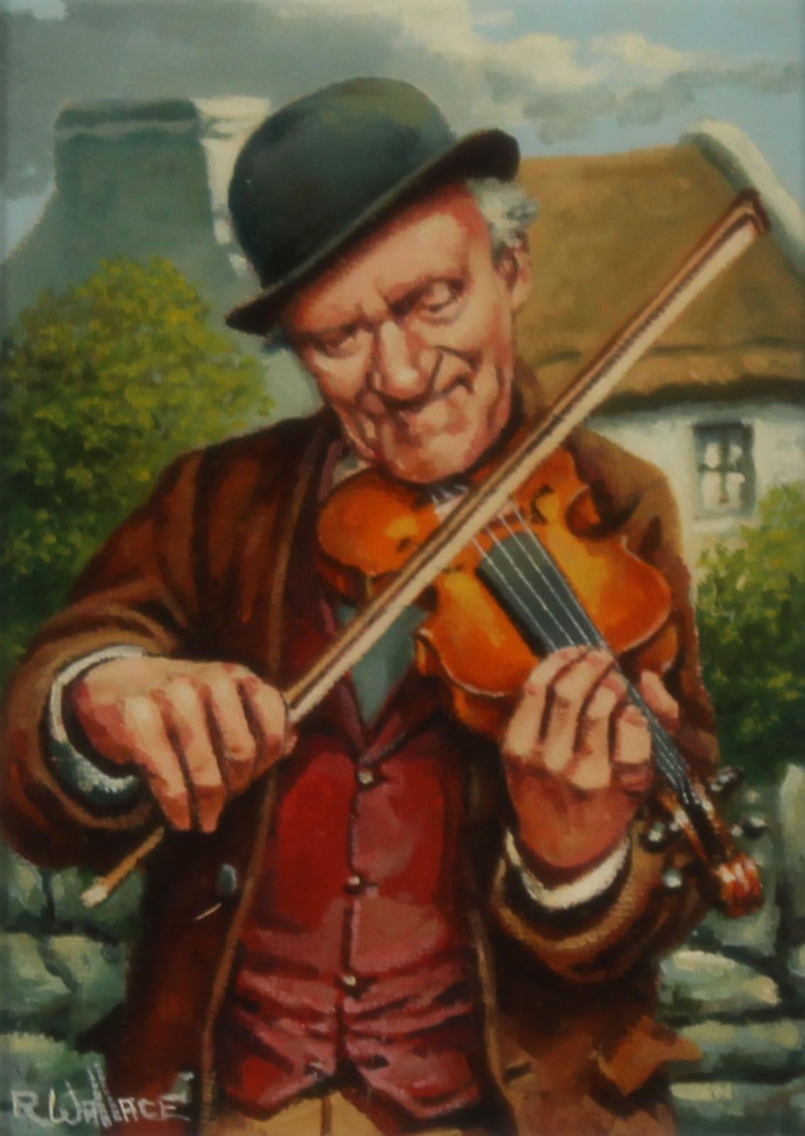 Roy Wallace | The Fiddler | MutualArt