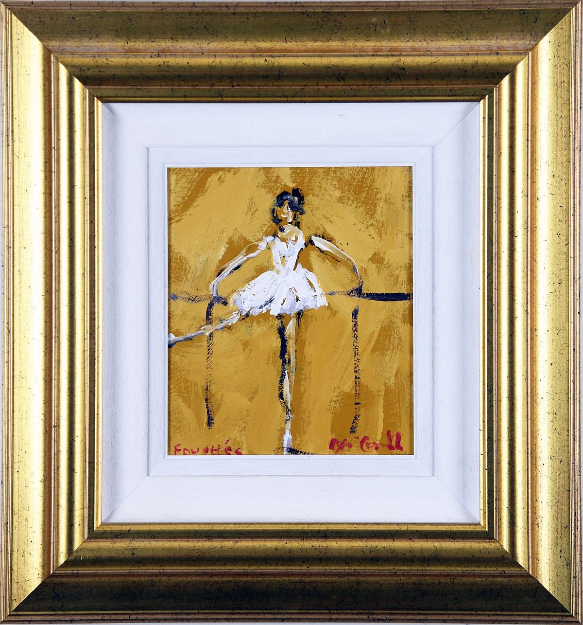 Marie Carroll | Dancer in White | MutualArt