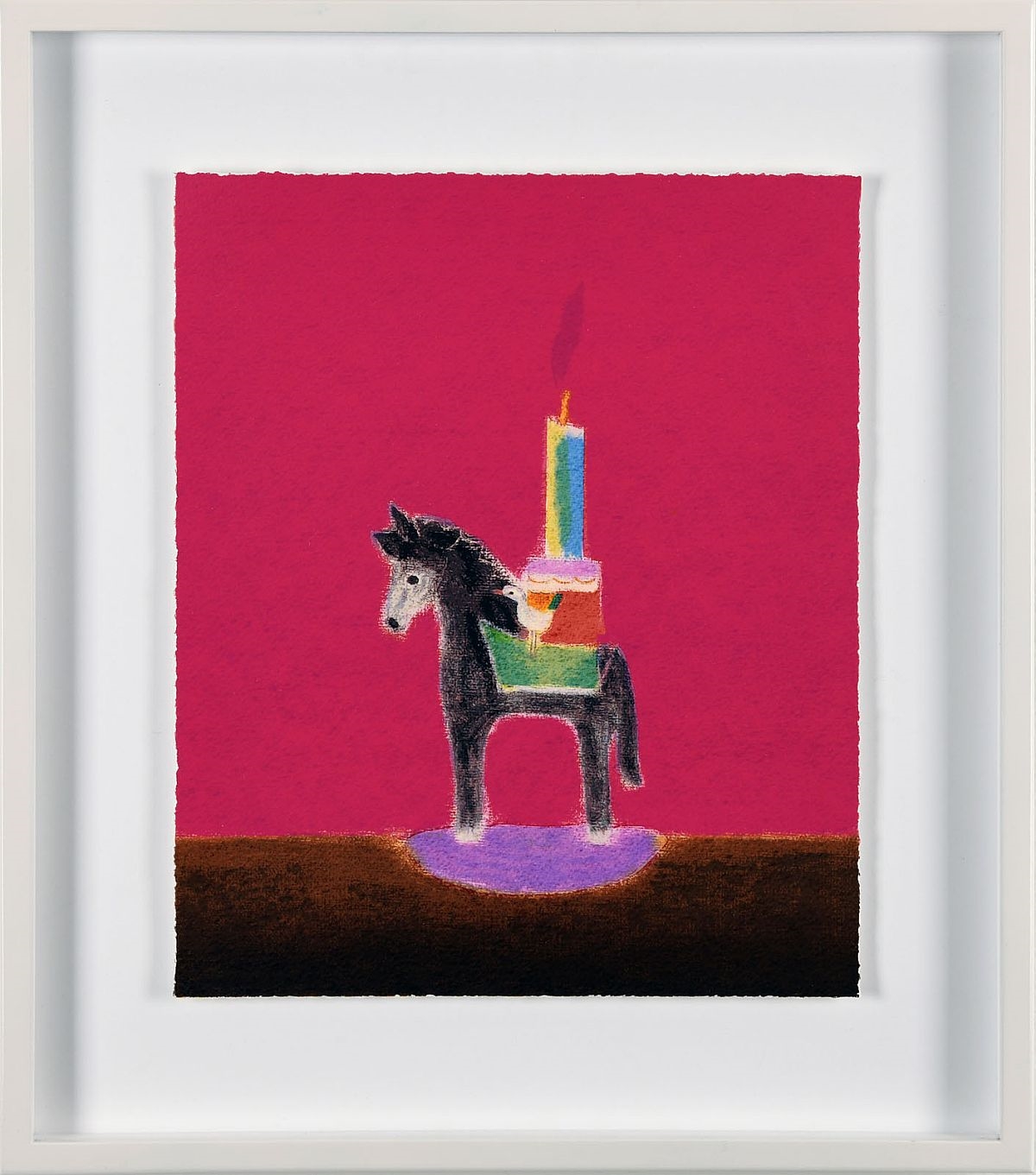 Craigie Aitchison | Donkey Candlestick (2002) | MutualArt