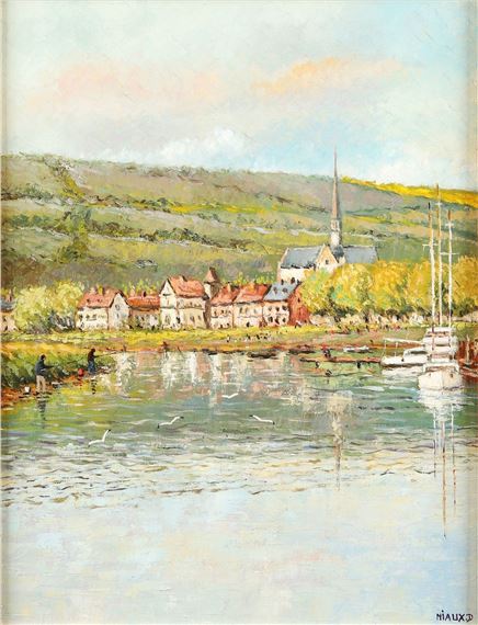 Daniel Niaux | Fishing Party at Petit Andely | MutualArt