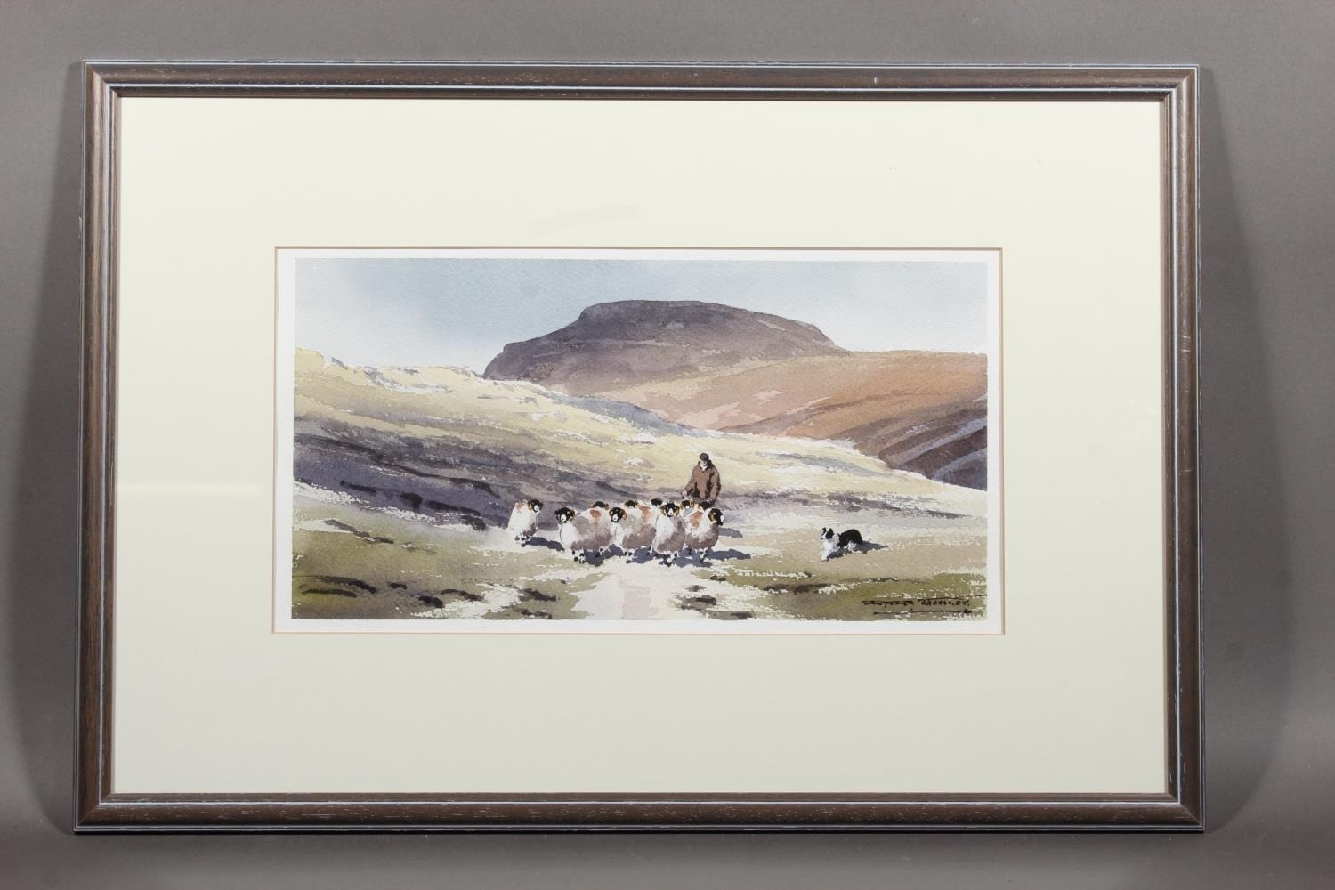 Donald Crossley | The Shepherd Ingleborough | MutualArt