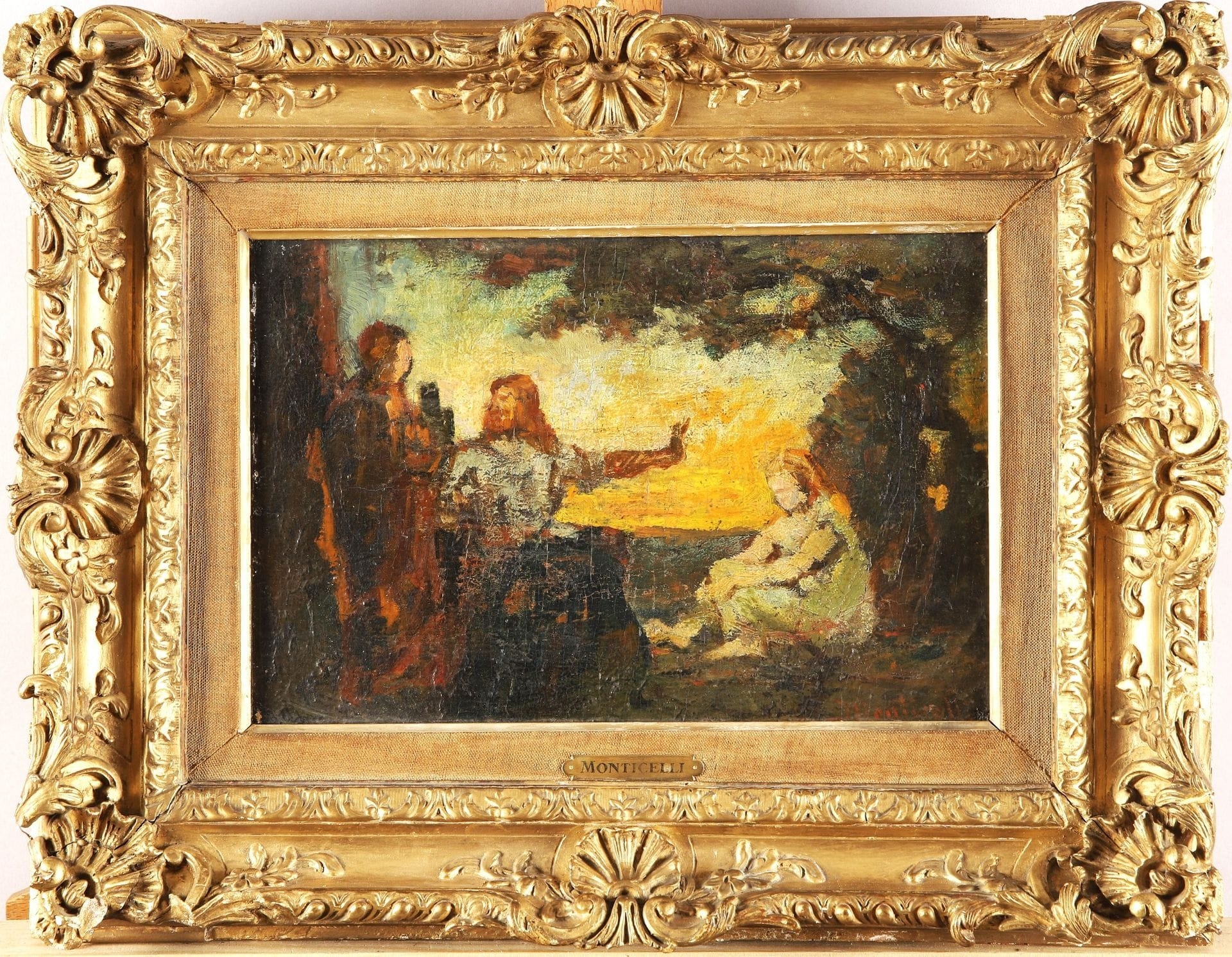 Adolphe Joseph Thomas Monticelli | Biblical scene | MutualArt