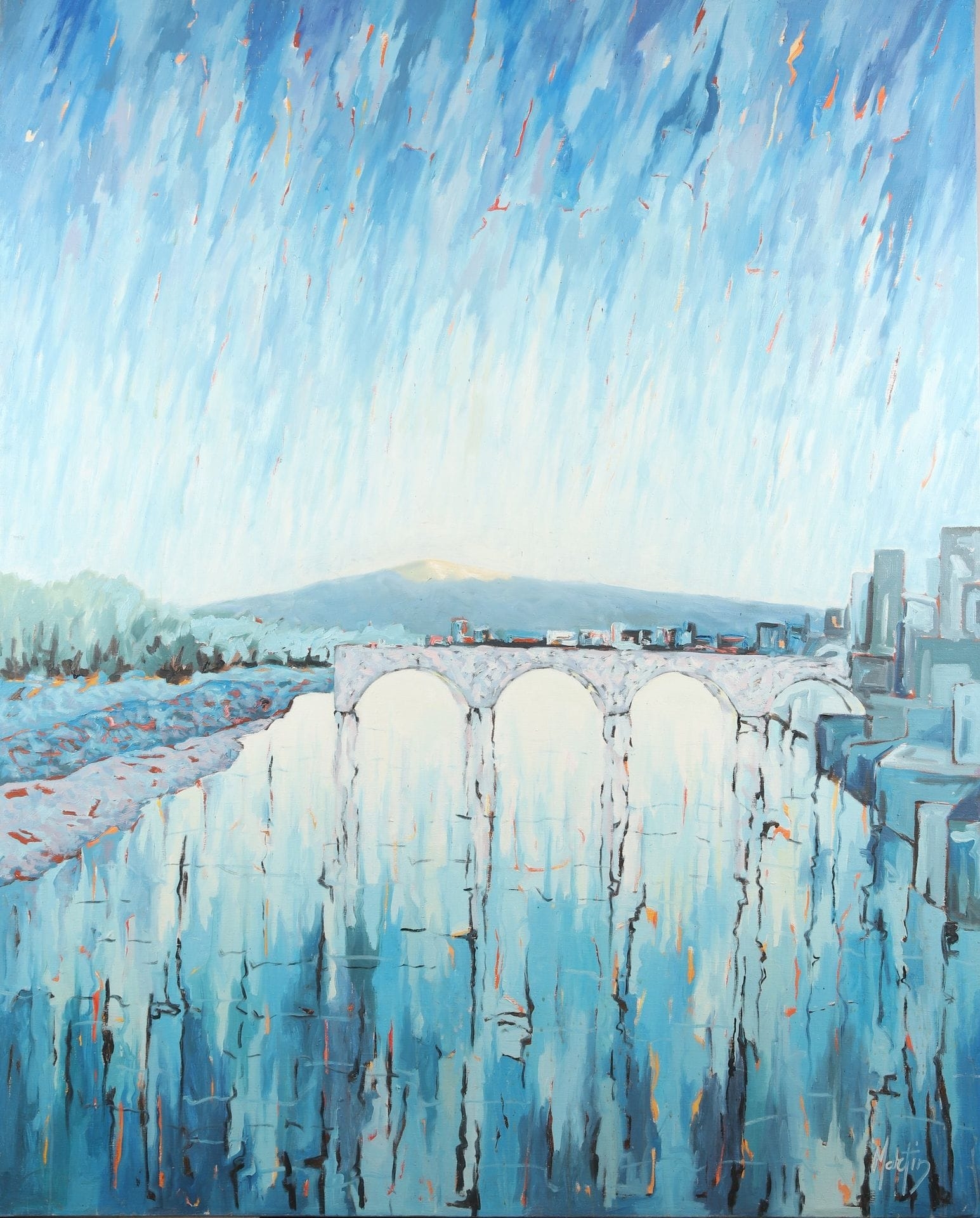 André Martin | The Bridge of Avignon | MutualArt