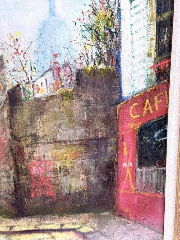 Louis Dali | Parisian secluded street scene (Late 20th Century) | MutualArt