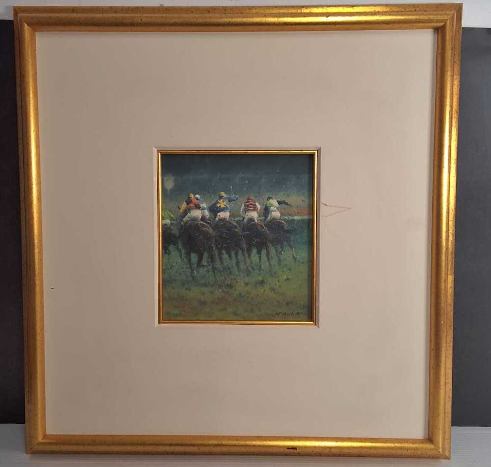 Thomas McAulay | Racing Jockey's | MutualArt