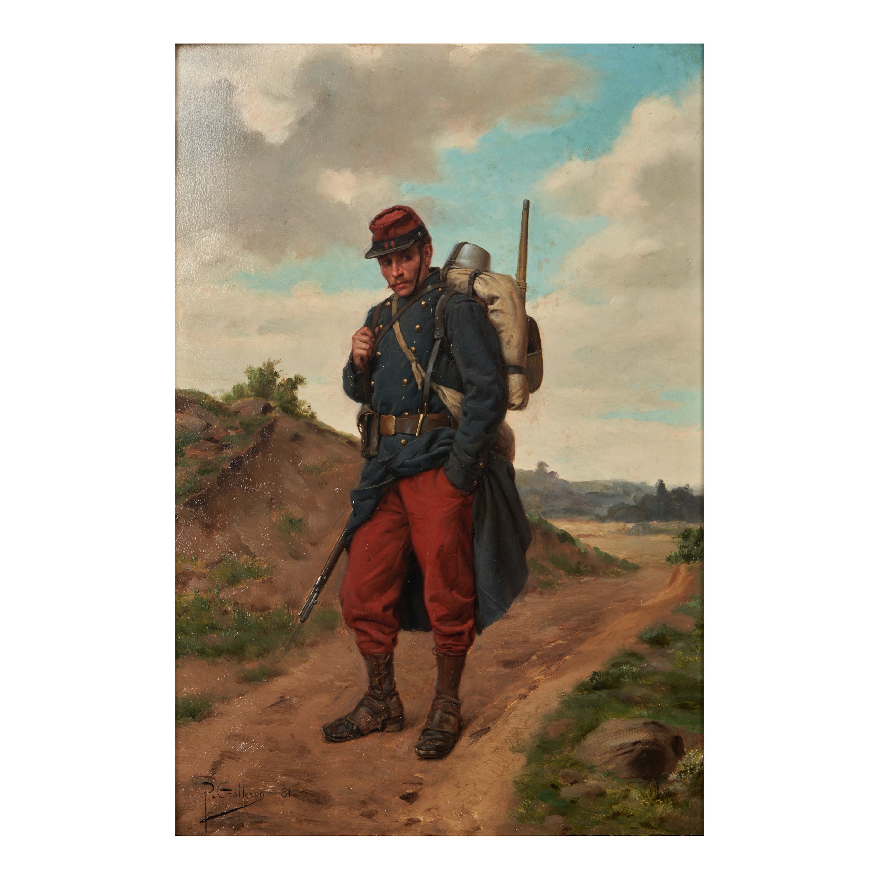 Paul Louis Narcisse Grolleron | French Infantryman (84) | MutualArt
