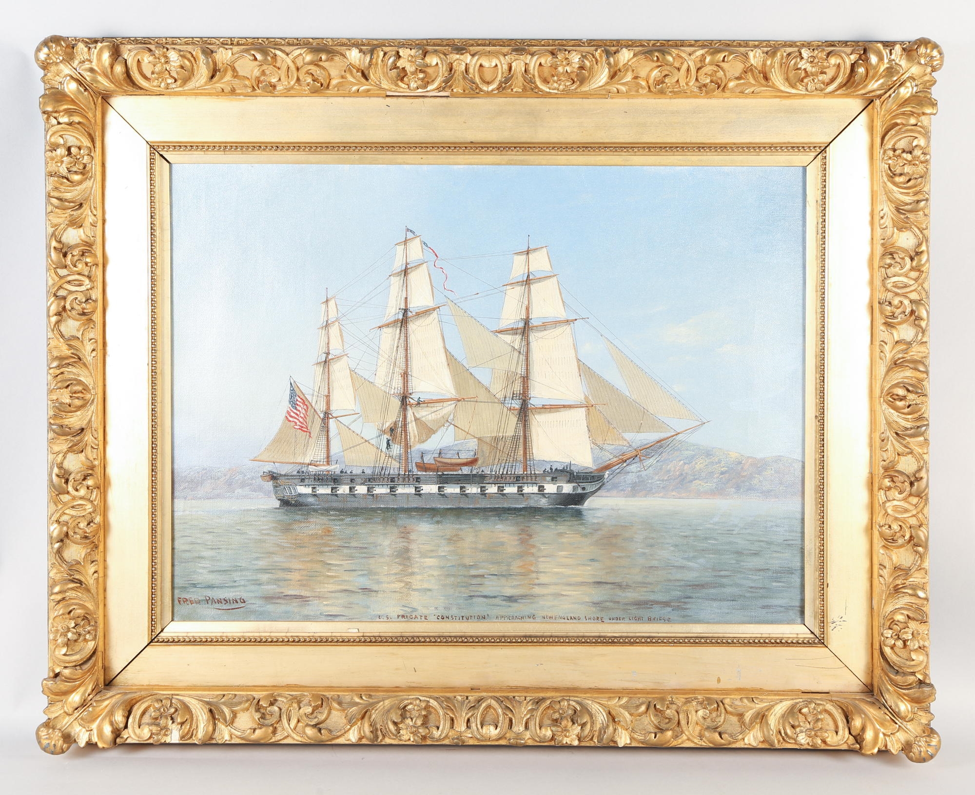 Fred Pansing | USS Constitution | MutualArt