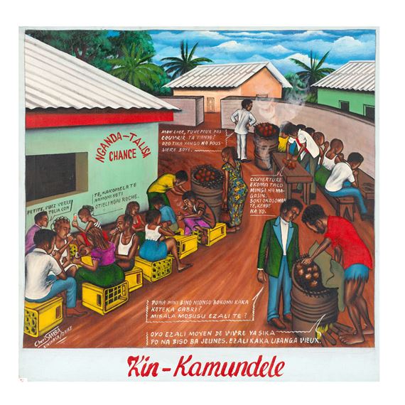 Chéri Samba | Kin Kamundele (1985) | MutualArt