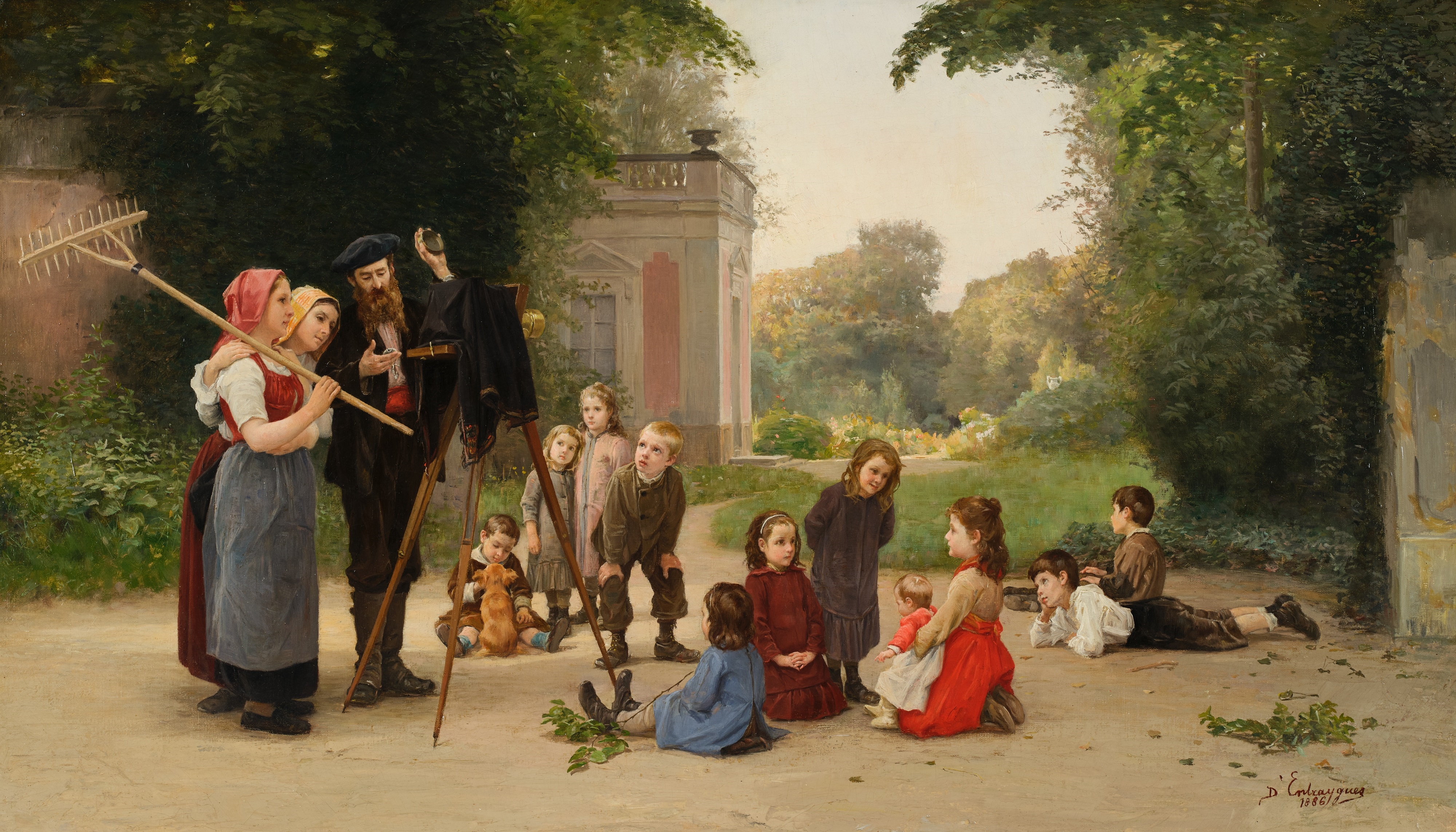 Charles Bertrand d'Entraygues | Timing the Exposure (1886) | MutualArt