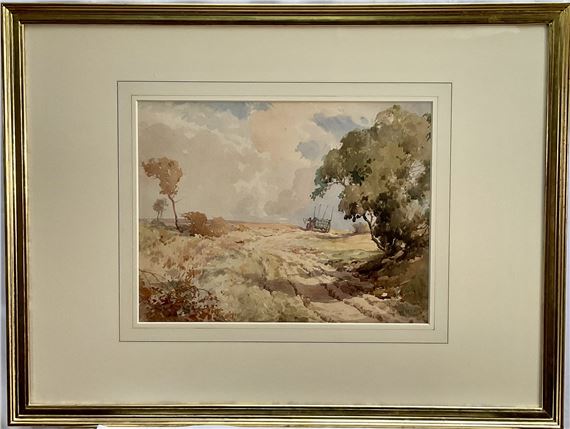Charles Harrington | The old cart track (1922) | MutualArt