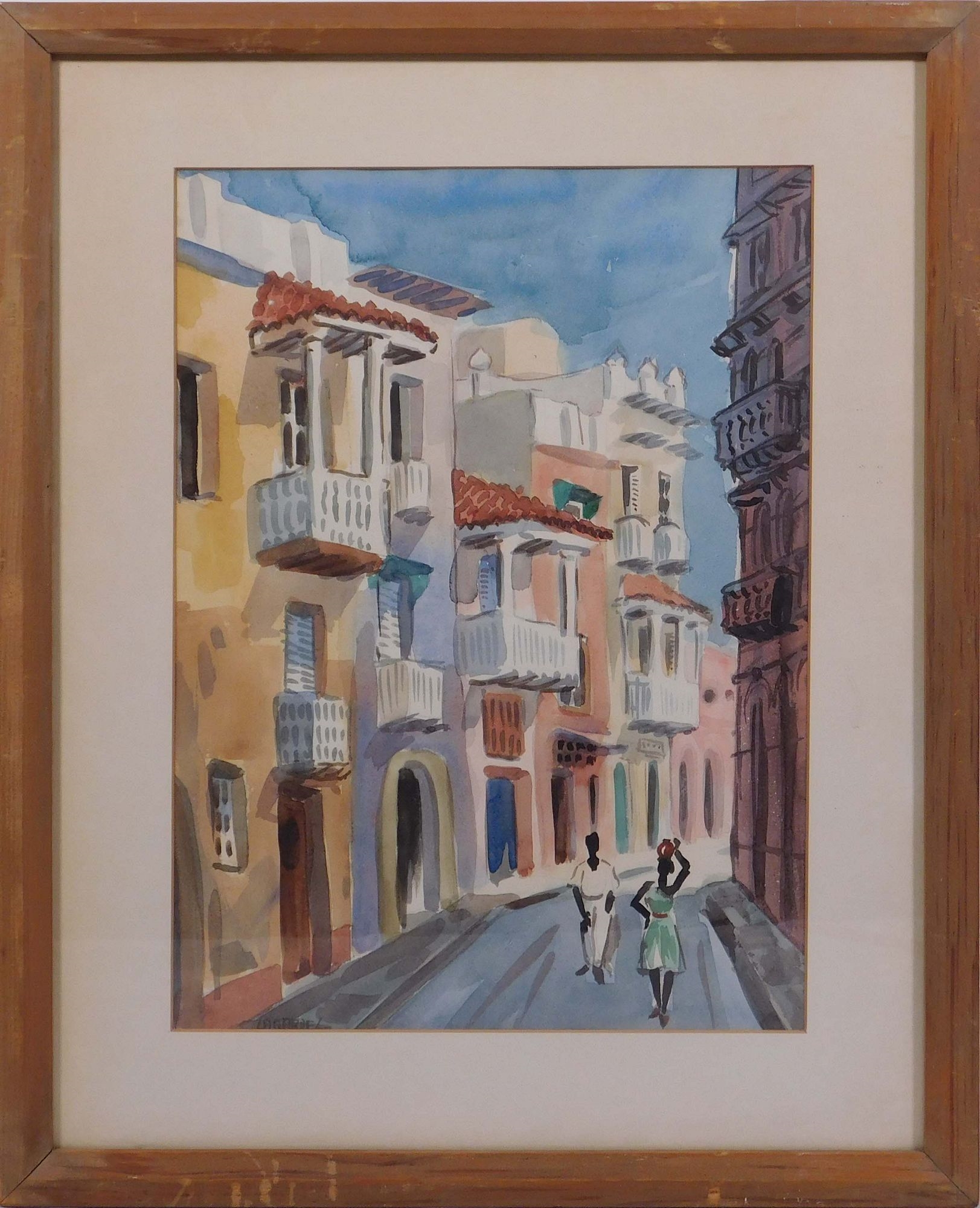 Christian Lagarde | South American Town | MutualArt