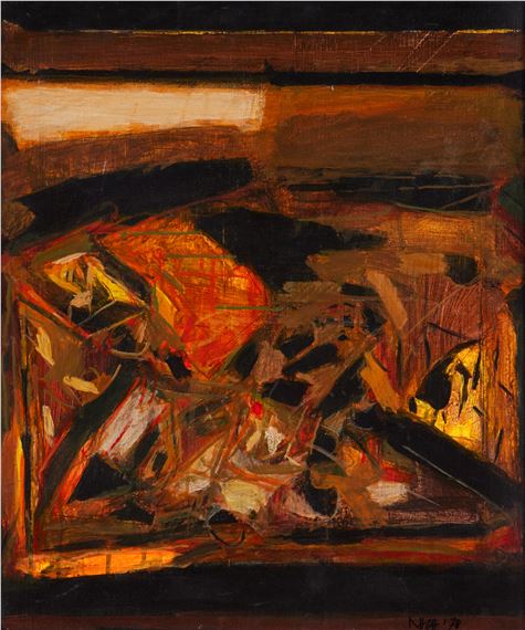 Syed Haider Raza | Ankuran (1987) | MutualArt