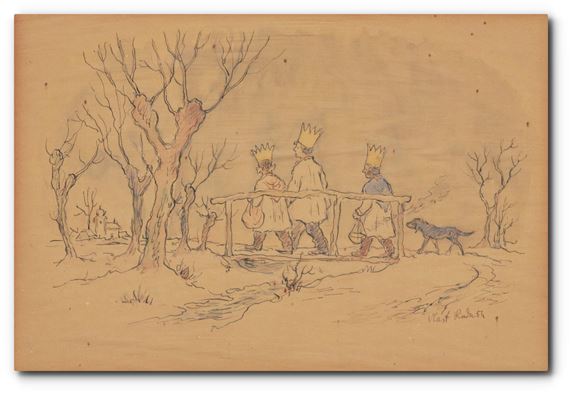 Vlastimil Rada | Tříkrálovský pochod (1954) | MutualArt