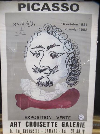 Pablo Picasso | PICASSO Exhibition poster 70x50 cm | MutualArt