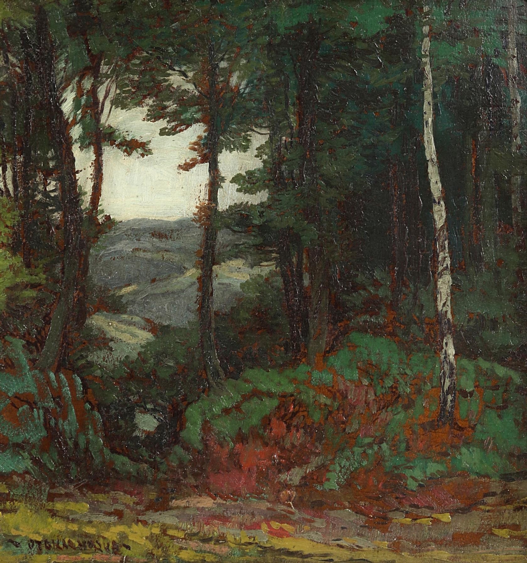Otakar Hůrka | Stinný les | MutualArt