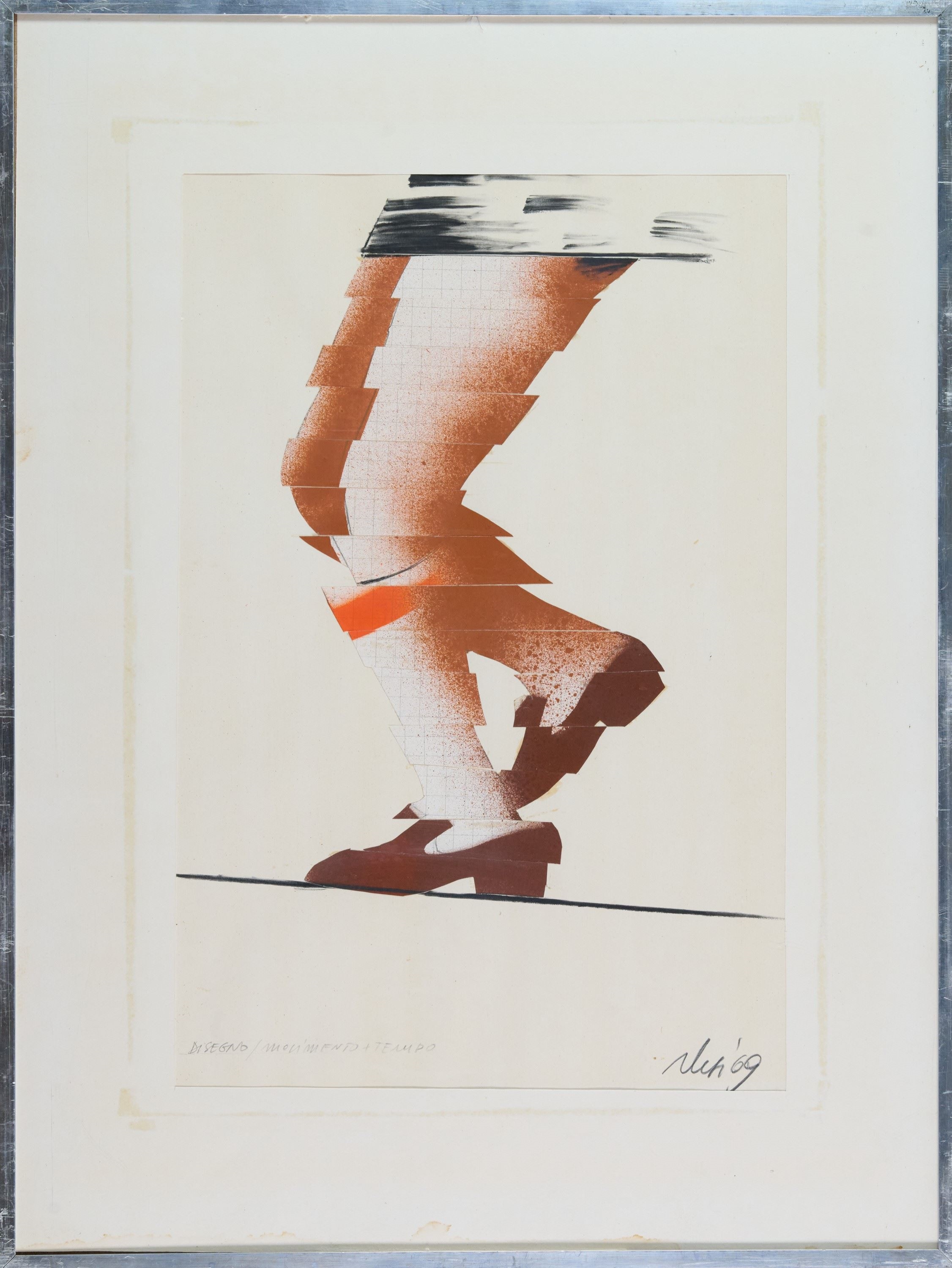 Fabrizio Plessi | Disegno/Movimento+Tempo (1969) | MutualArt