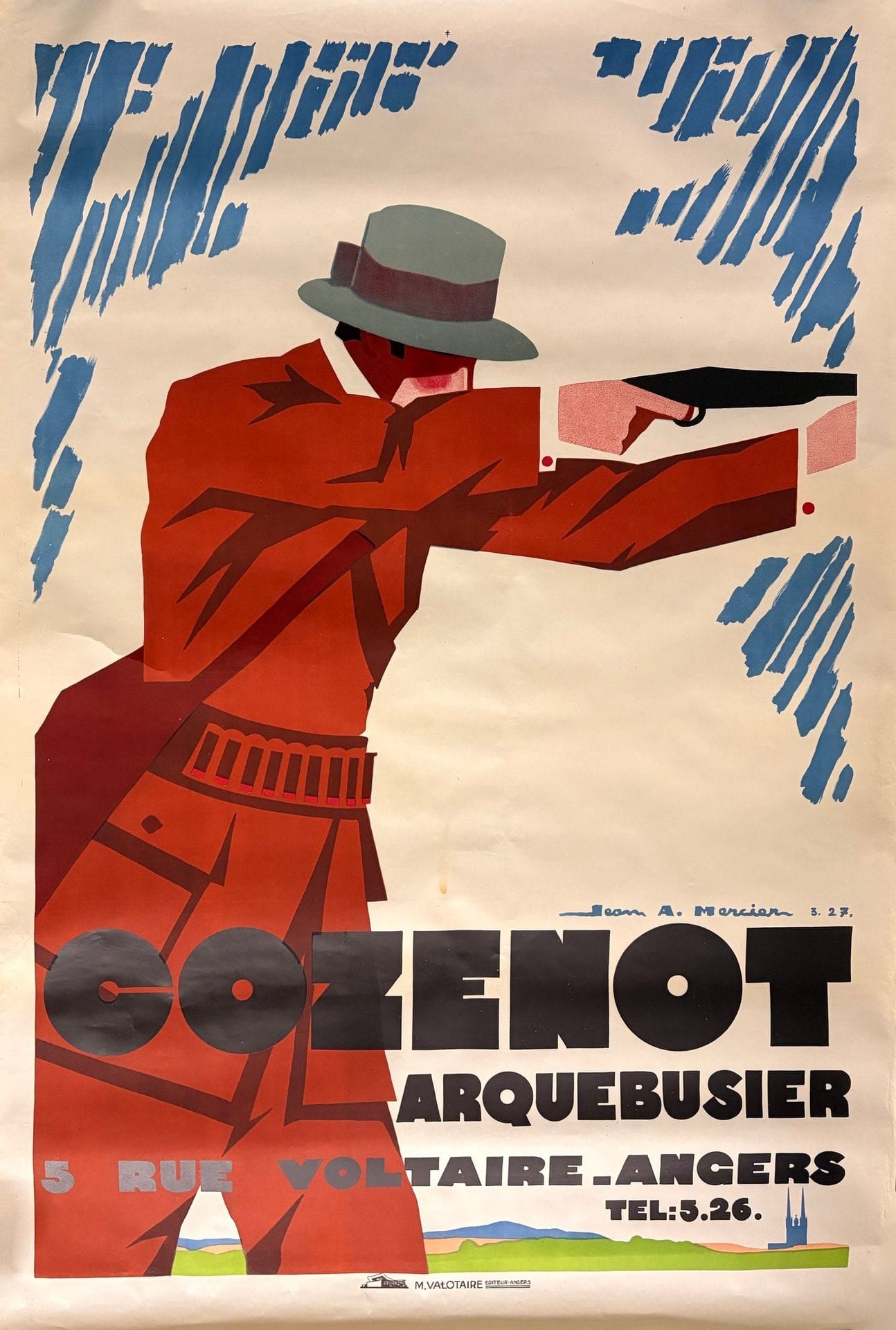 Jean-Adrien Mercier | Cozenot Harquebusier (1927) | MutualArt