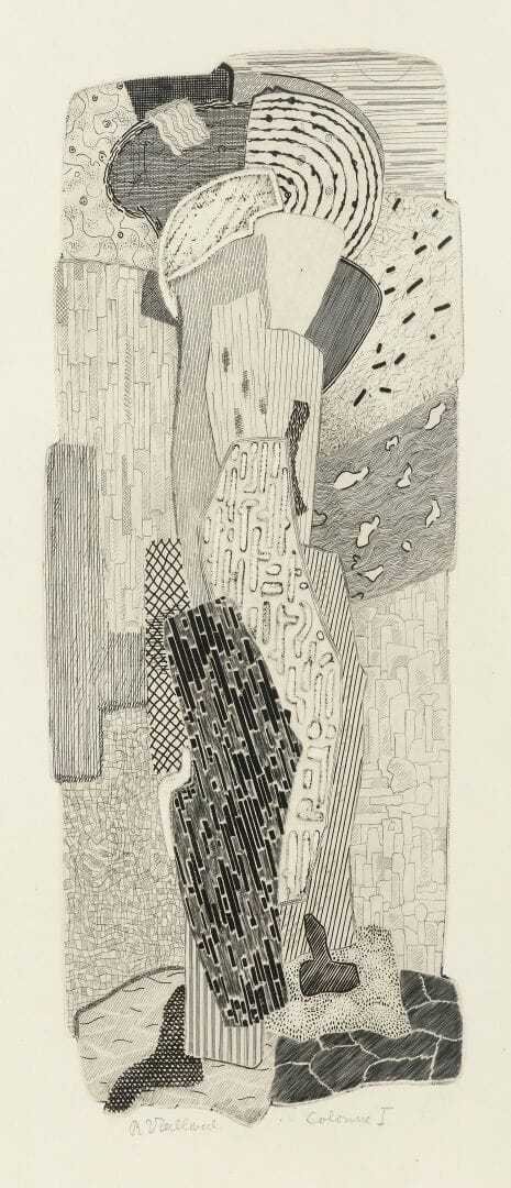 Roger Vieillard | Column I (1963) | MutualArt
