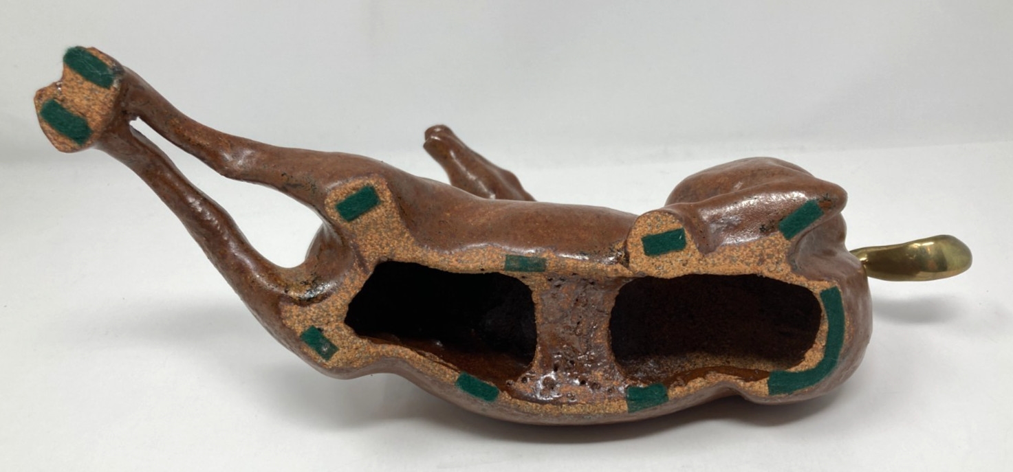 Loet Vanderveen | Ceramic & Bronze Recumbent Horse (2023 - 2026 ...