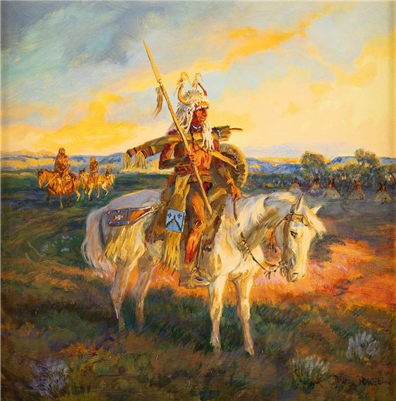 Dave Powell | The Warrior Lookouts | MutualArt