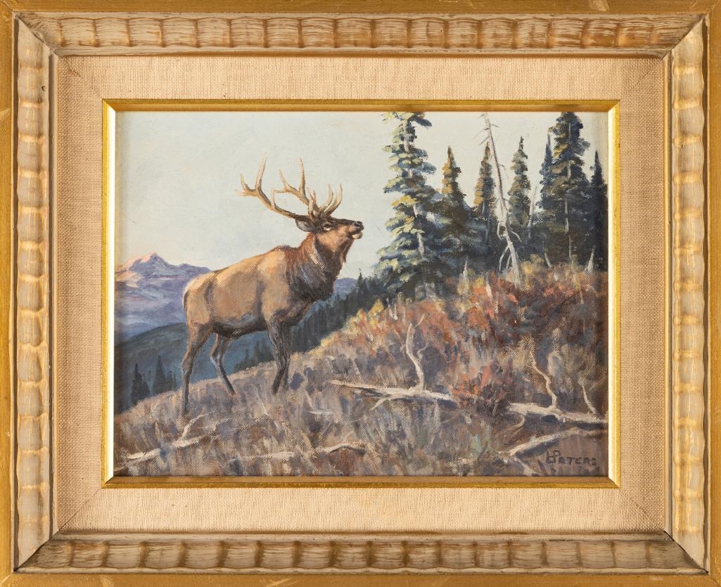 Leslie Hamilton Peters | Elk | MutualArt