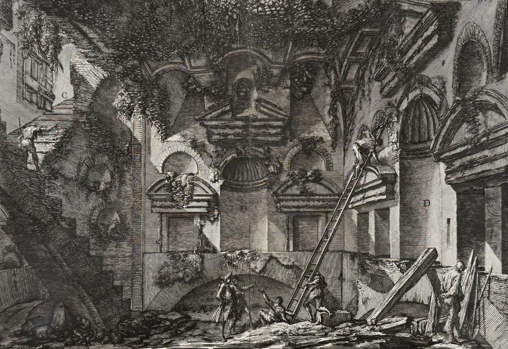 Giovanni Battista Piranesi | Sepolero anonimo nella Vigna Casale (Circa ...