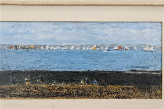 Richard Eurich | Dark Beach (1986) | MutualArt