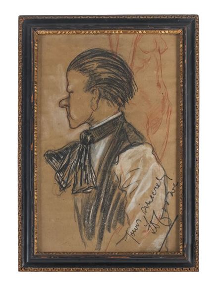 Henry Moore | Caricature of Cecil Gunthorp | MutualArt