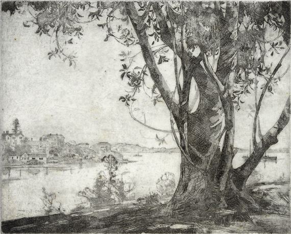 Douglas Pratt | Tree Landscape | MutualArt