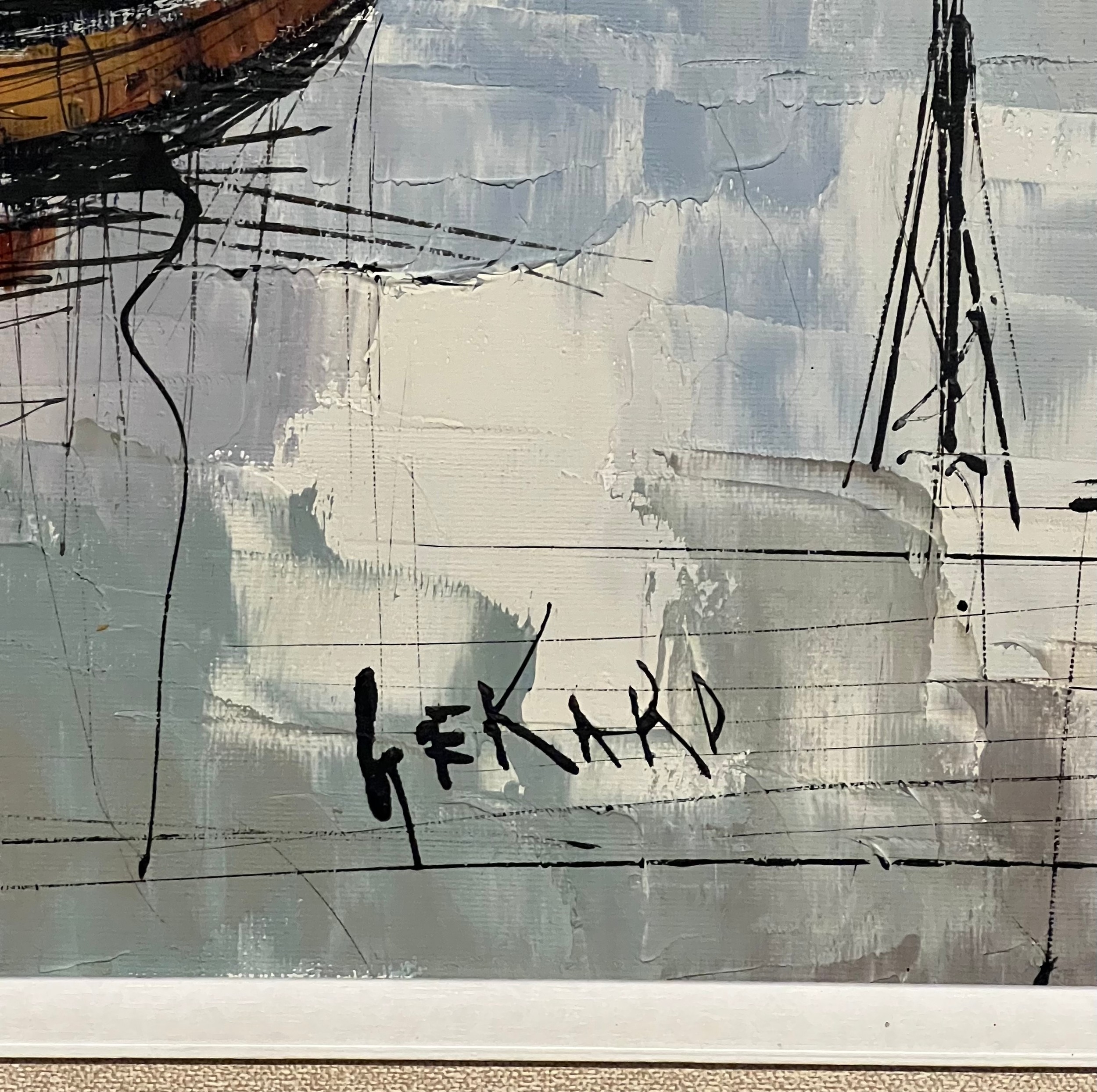 Gerard & Kelly | European canal scene | MutualArt