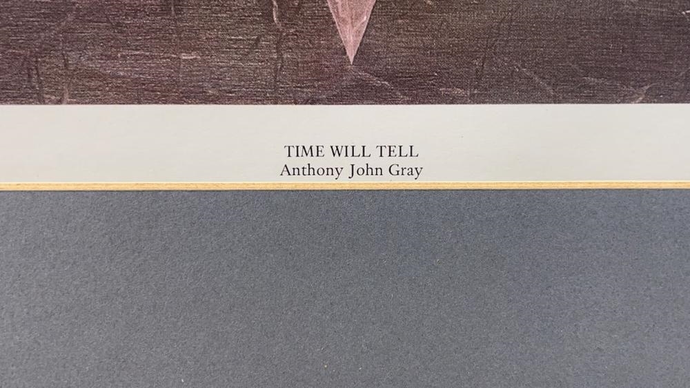 Anthony John Gray | TIME WILL TELL | MutualArt