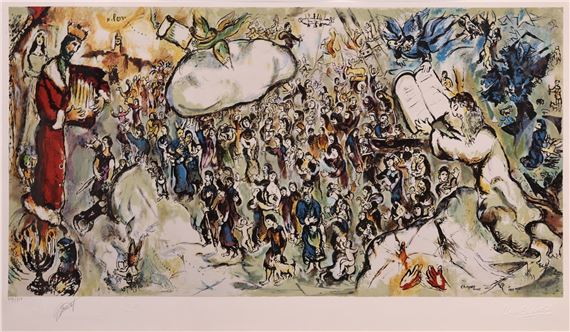 Chagall Marc | The Story of Exodus | Artwork performance at auction ...