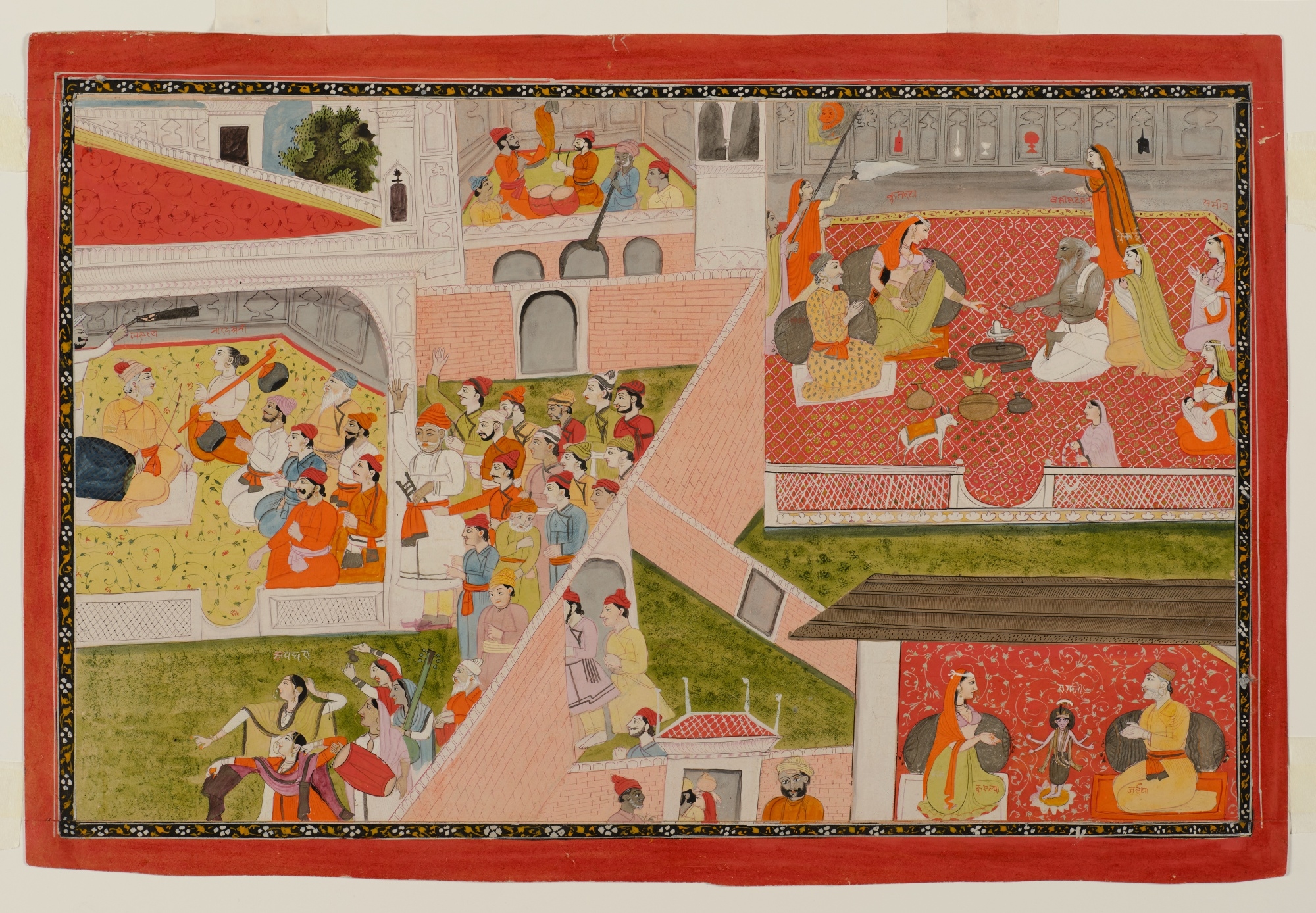 Pahari School, 19th Century | An Illustration to the Ramayana: the ...