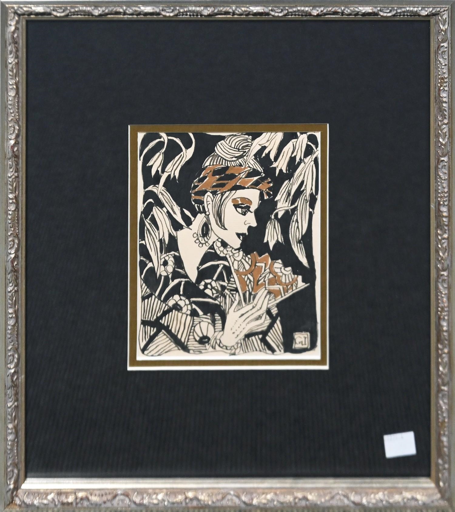 Gregory John Irvine | LADY FANNING HERSELF | MutualArt