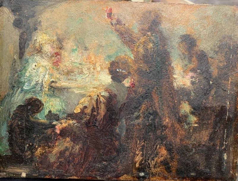 Adolphe Joseph Thomas Monticelli | The toast | MutualArt