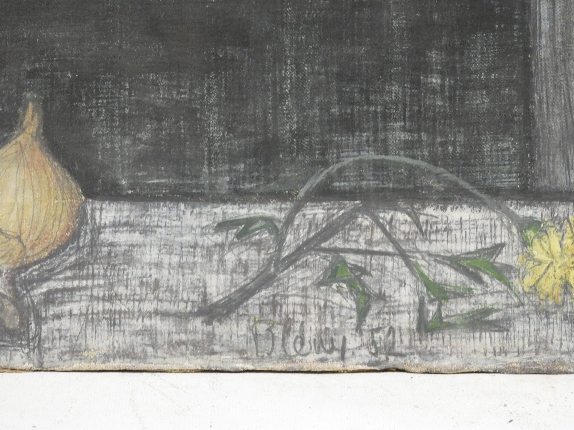 Jacques Bleny | Still life with skinned rabbit and onions (1952 ...