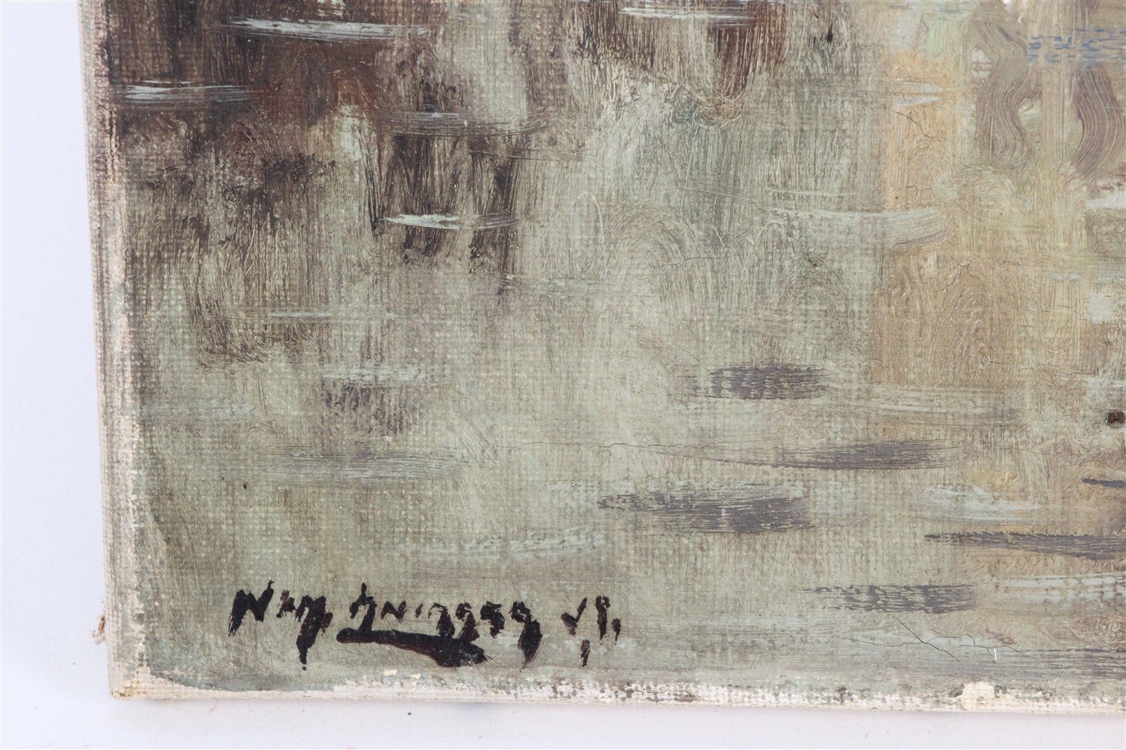 Jan Knikker | Havengezicht met de Grote Kerk van Dordrecht | MutualArt