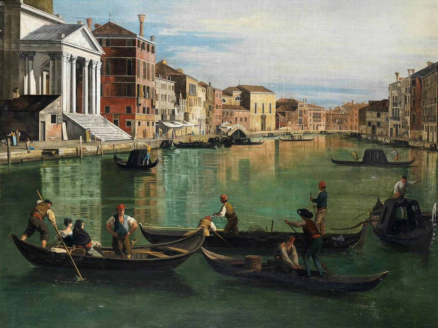 Canaletto | VENICE VEDUTE WITH ECCLESIASTICAL BUILDINGS | MutualArt