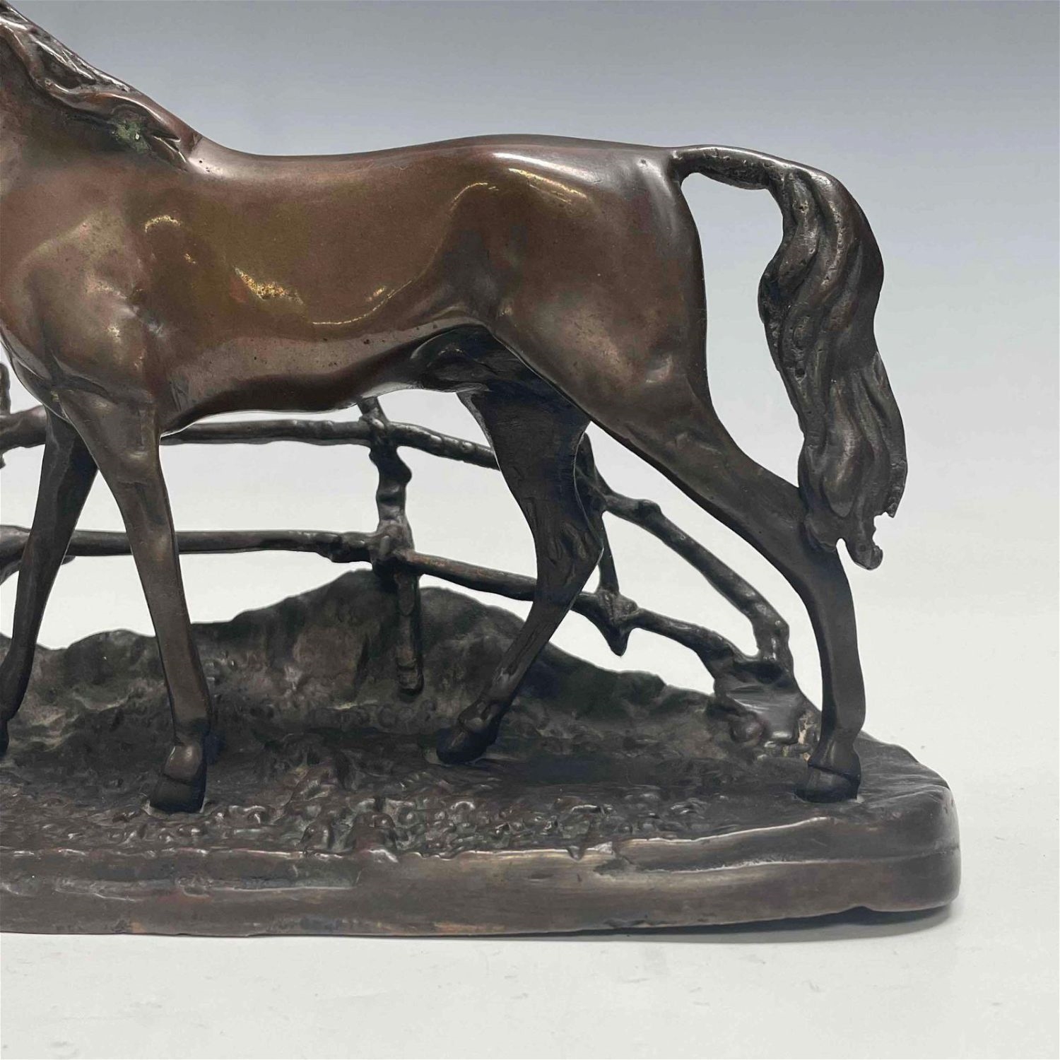 Pierre-Jules Mene | Bronze Horse (20th Century) | MutualArt