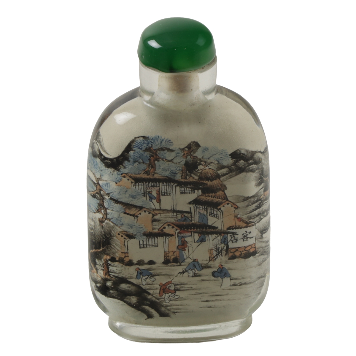 Zhong Chen | A Chinese inside-painted glass snuff bottle (1909) | MutualArt