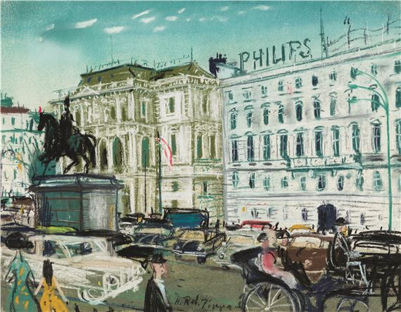 Hans Robert Pippal | Schwarzenbergplatz | MutualArt