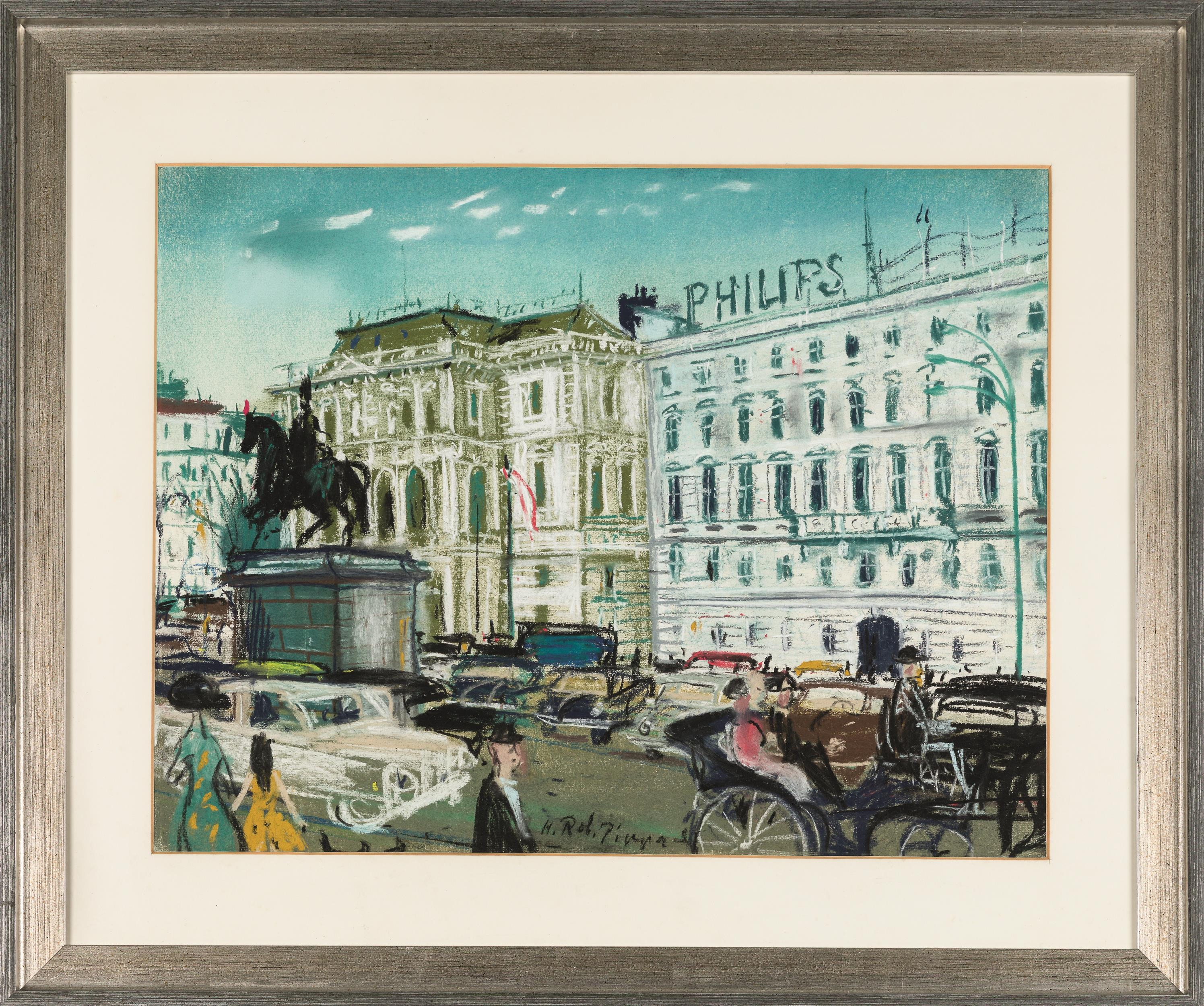 Hans Robert Pippal | Schwarzenbergplatz | MutualArt