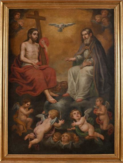 Portuguese School, 18th Century | Holy Trinity | MutualArt